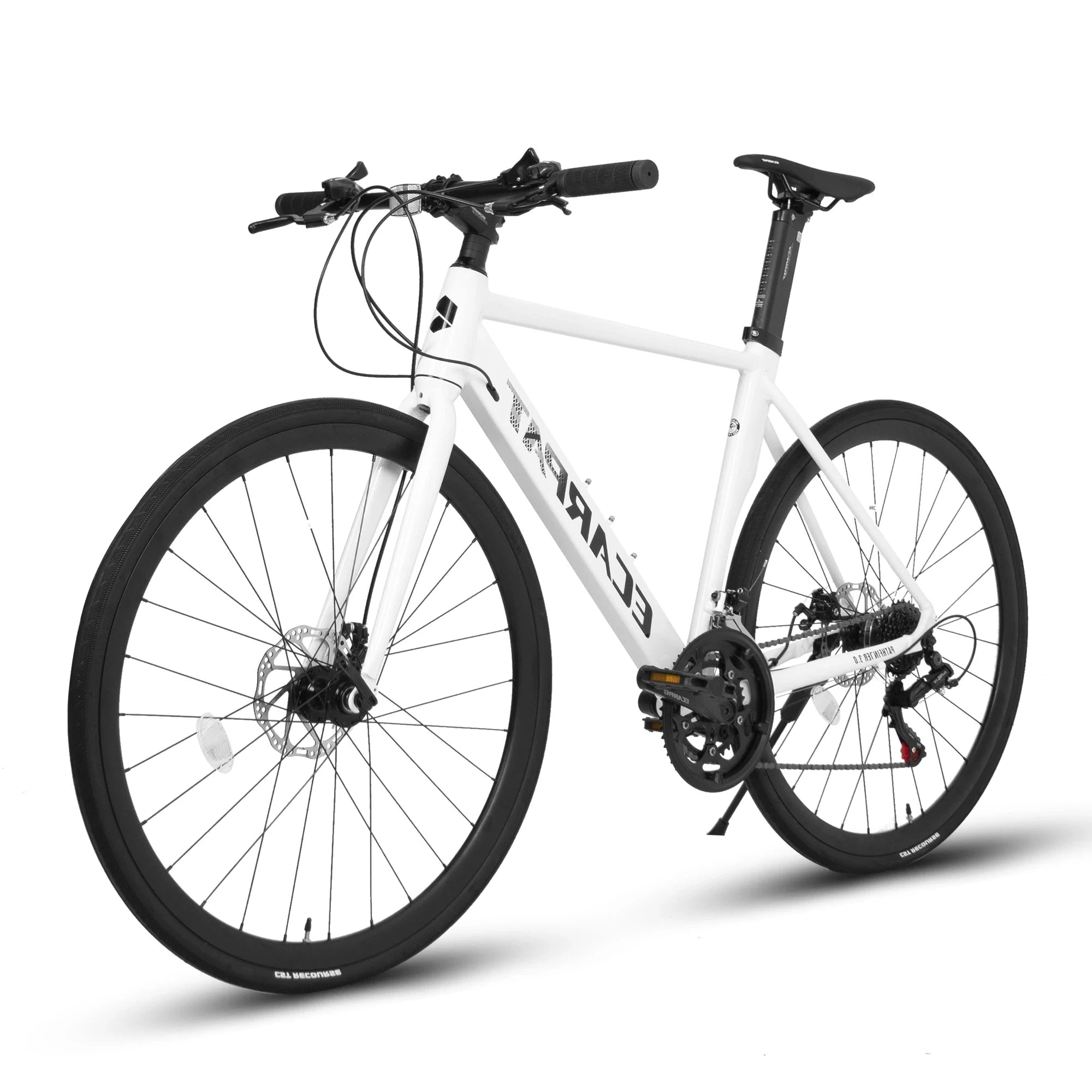 Versatile 14-Speed Road Bike with Aluminum Frame – 24 Hour Sport